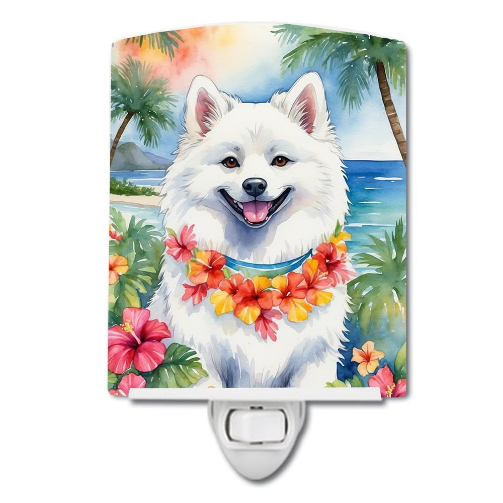 Eskimo Luau Ceramic Night Light 4 in x 6 in - Walmart.com