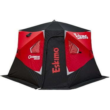 Clam Kenai XT Thermal Lightweight One-Person Angler Shelter with Gear ...