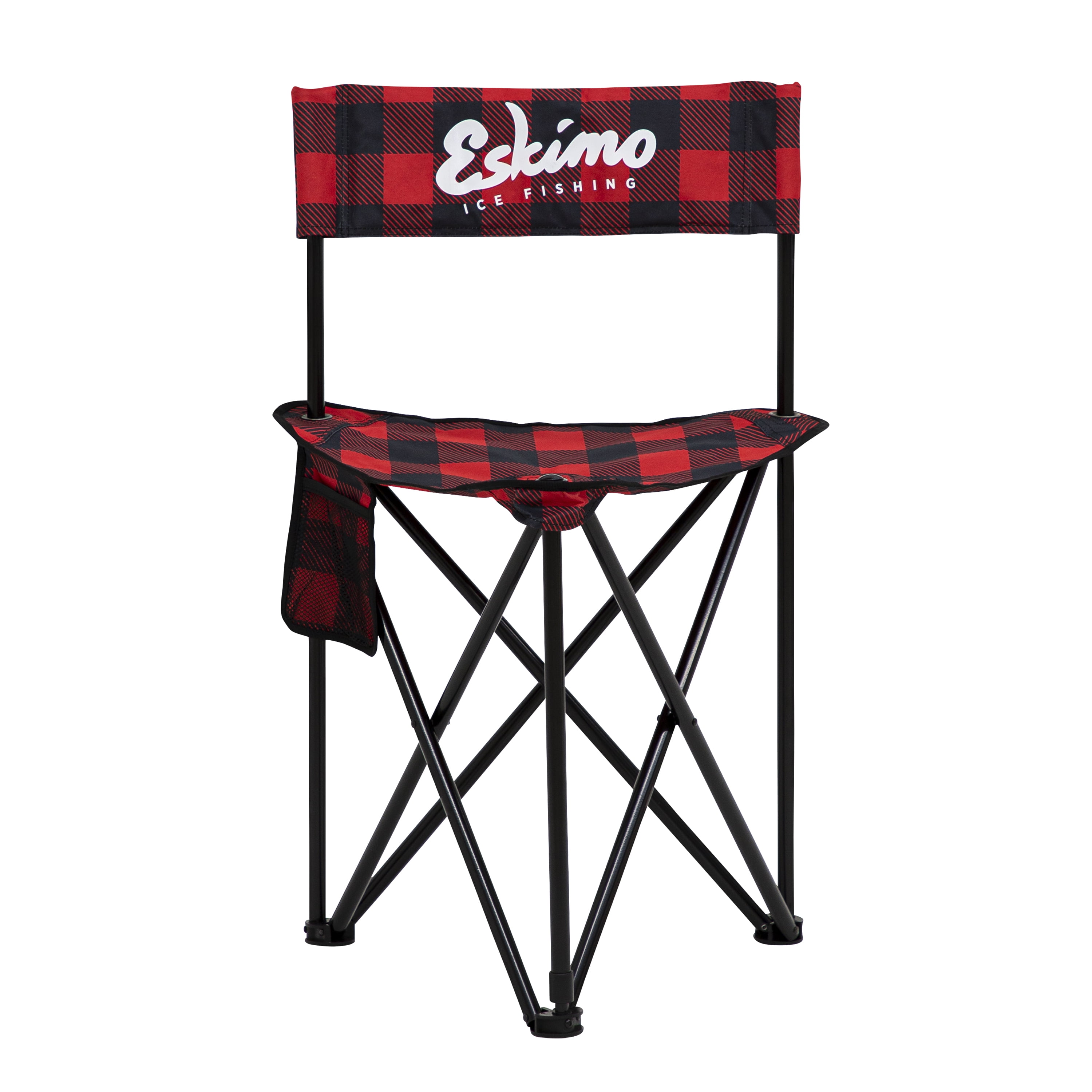 Eskimo® Plaid XL Folding Ice Chair, Portable Chairs, Plaid, 34779 ...