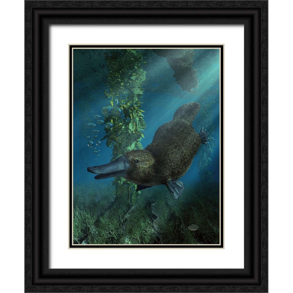 Eskridge, Daniel 15x18 Black Ornate Wood Framed with Double Matting Museum Art Print Titled ...