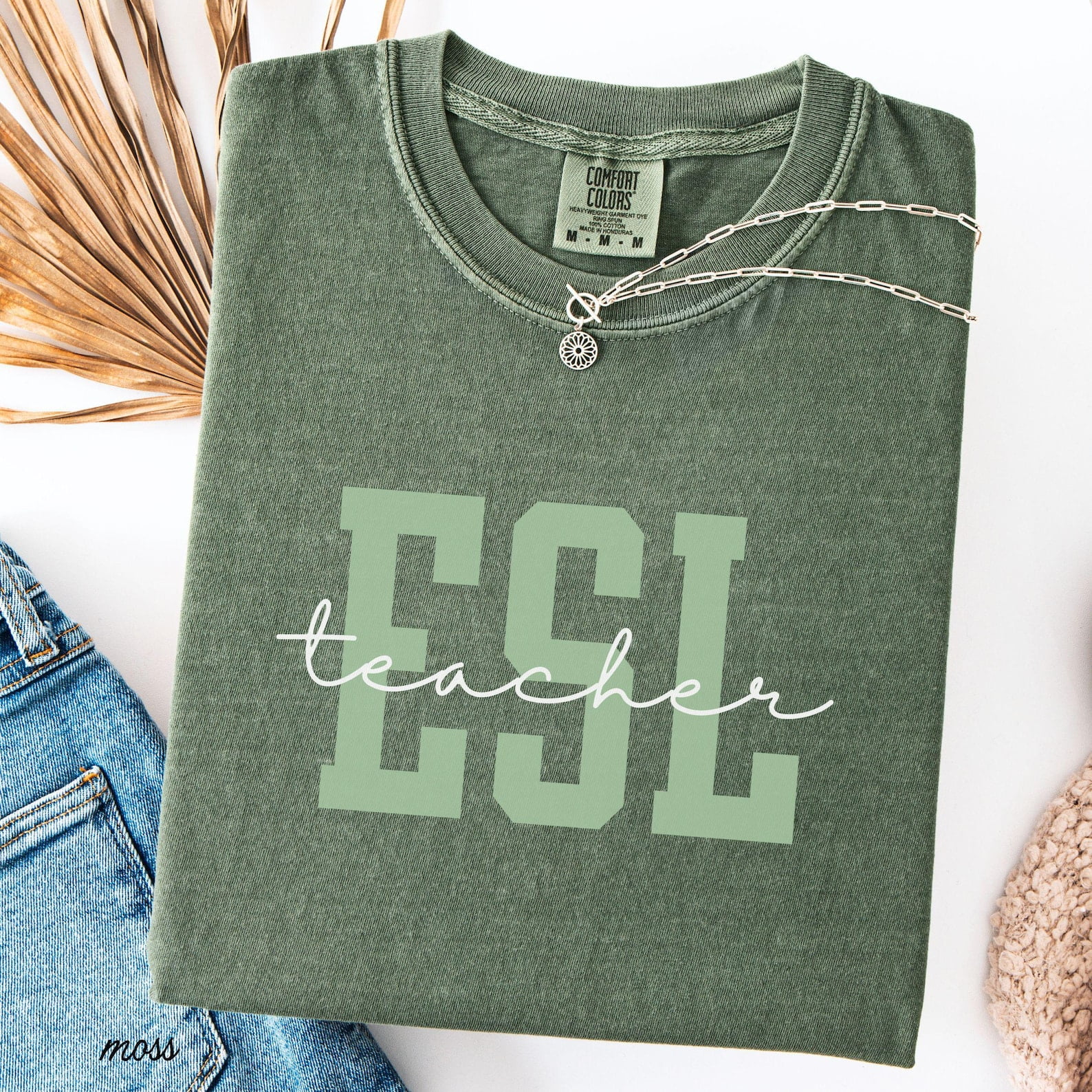 Esl Teacher Shirt English Language Learner Teacher Shirt Comfort Colors ...