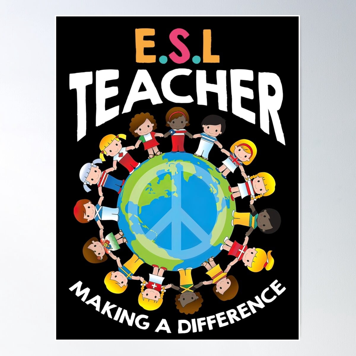 Esl Teacher Teacher Life Teacher Appreciation Back To School Poster ...