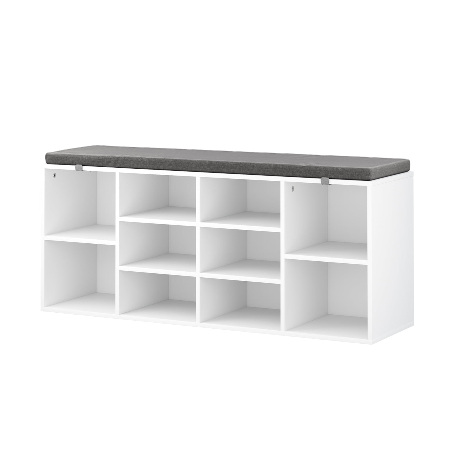 Esmlada Footwear Organizer Bench, 10-Compartment Shoe Bench with ...