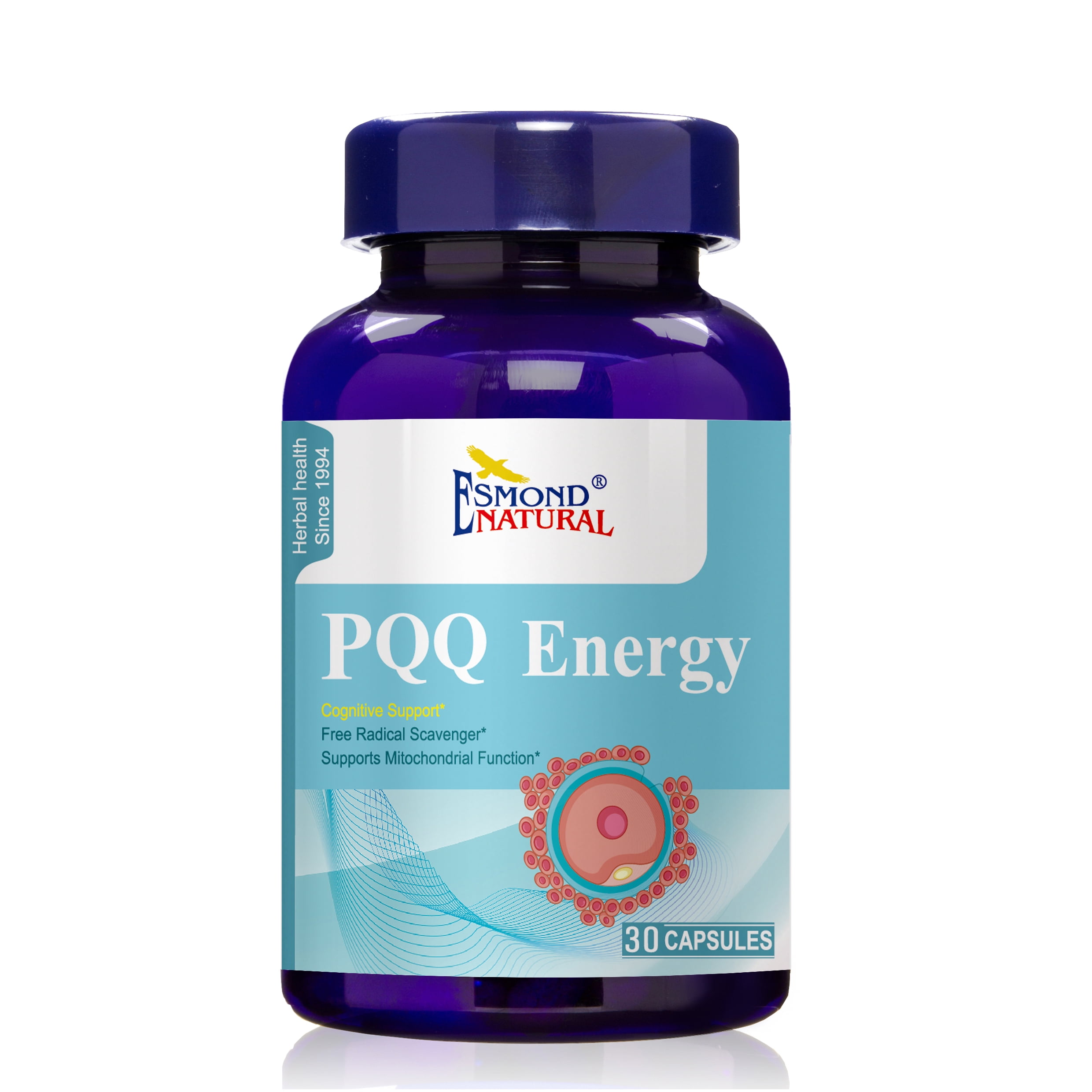 Esmond Natural PQQ Energy Capsule - Walmart.com