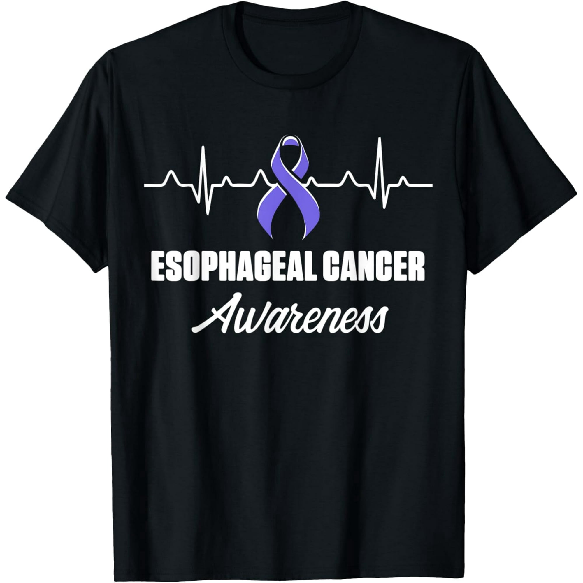 Esophageal Cancer Survivor Proud Esophagus Warrior pure cotton T-Shirt ...