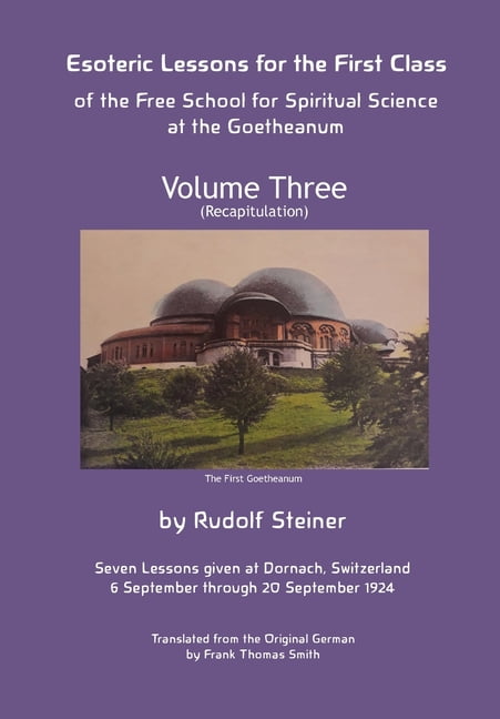 Esoteric Lessons for the First Class of the Free School for Spiritual ...