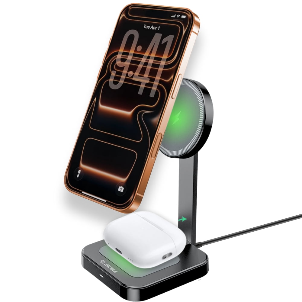 Esoulk 2-In-1 Magnetic Wireless Charger For iPhone 17 Pro Max and ...