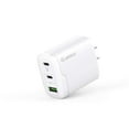 Esoulk 40W 3-Port USB-C PD (Power Delivery) and USB-A Quick Charge ...