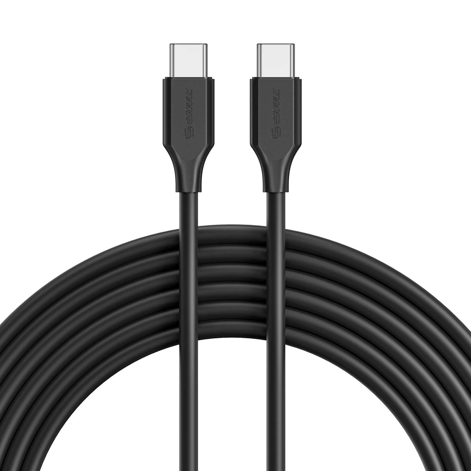 Esoulk 5ft USB-C to USB-C 60W Ultra-Fast Charging/Data Sync Cable for ...