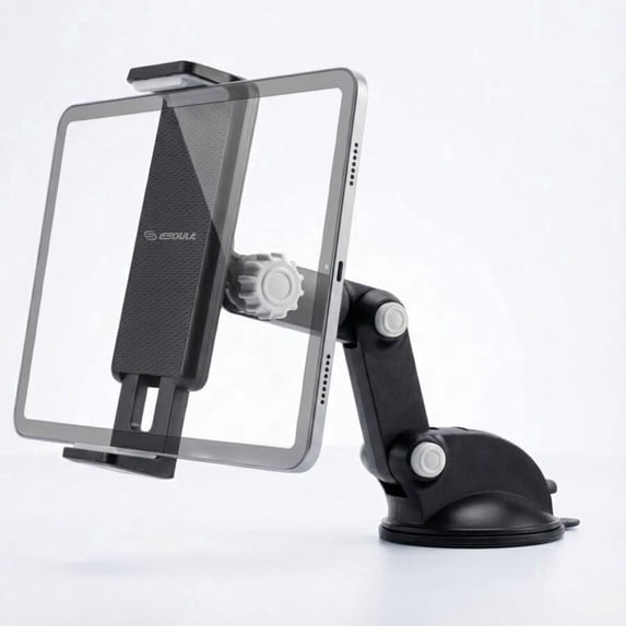 Esoulk Car Tablet Mount Holder, Universal Dashboard Suction Cradle for ...