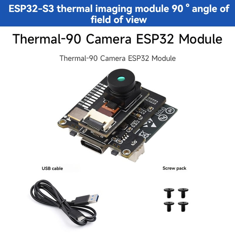 Esp32-S3 Wifi Infrared Thermal Imaging Module Esp32 Serial Wifi RGB ...