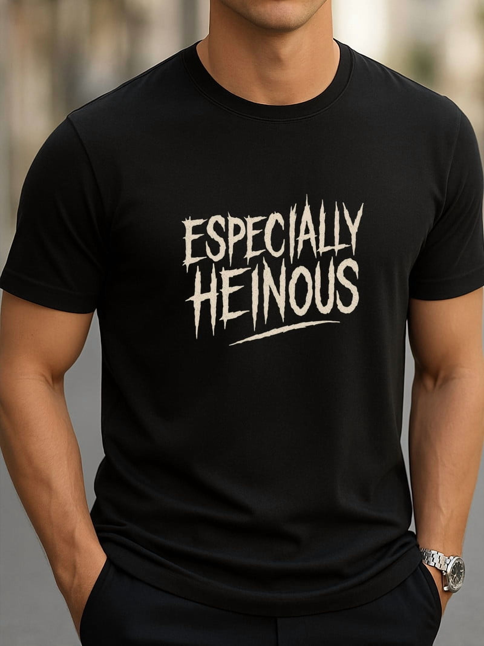 Especially Heinous T-Shirt Horror-Inspired Graphic Tee for Men ...