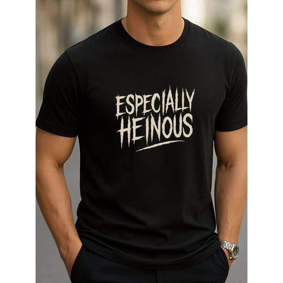 Especially Heinous T-Shirt Horror-Inspired Graphic Tee for Men ...