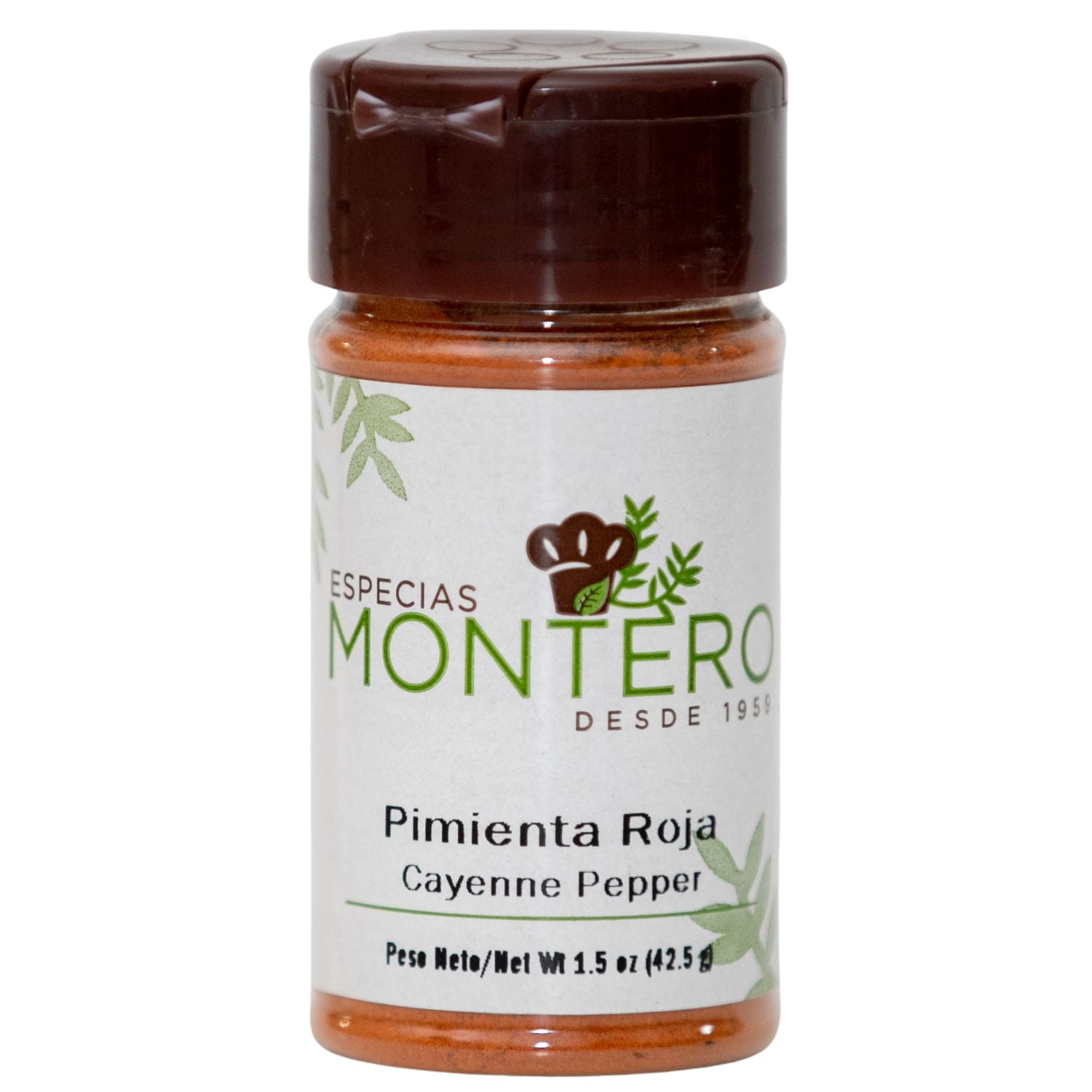 Pimienta roja, Especias Montero, Kosher, Spice, 1.5oz, Single Item ...