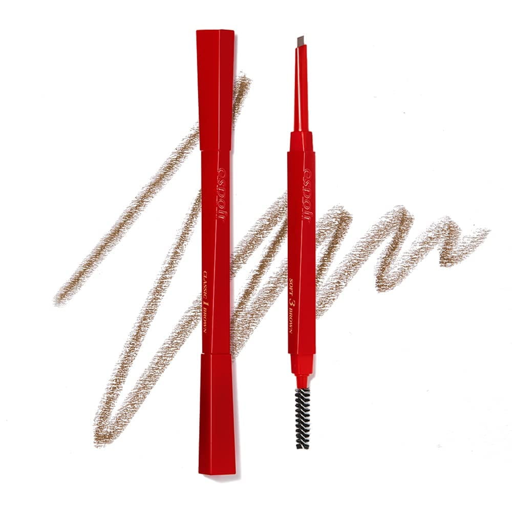 Espoir The Brow Balance Pencil #1 Classic Brown | Eye Brow Pencil that ...