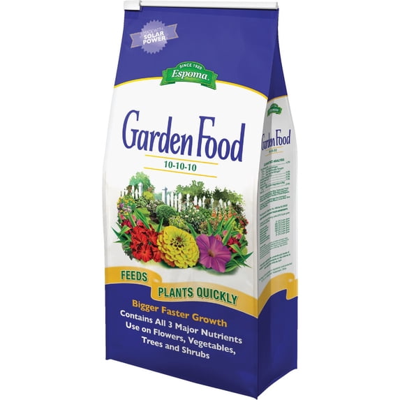 Espoma 10-10-10 Garden Food, 6.75-Pound Bag; Promotes Growth in All ...