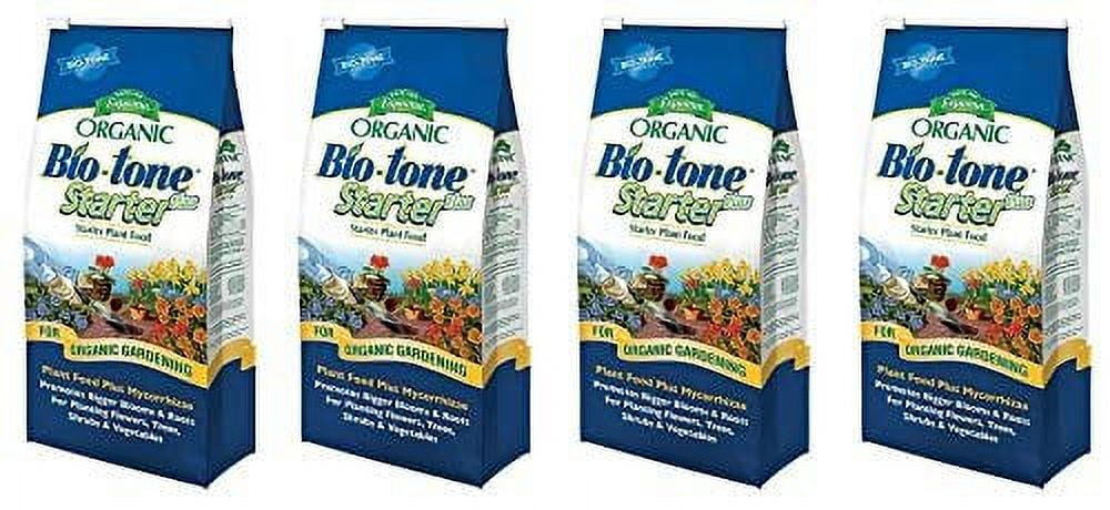 Espoma Organic Bio-tone Starter Plus, 4-3-3 Fertilizer for Flowers and ...