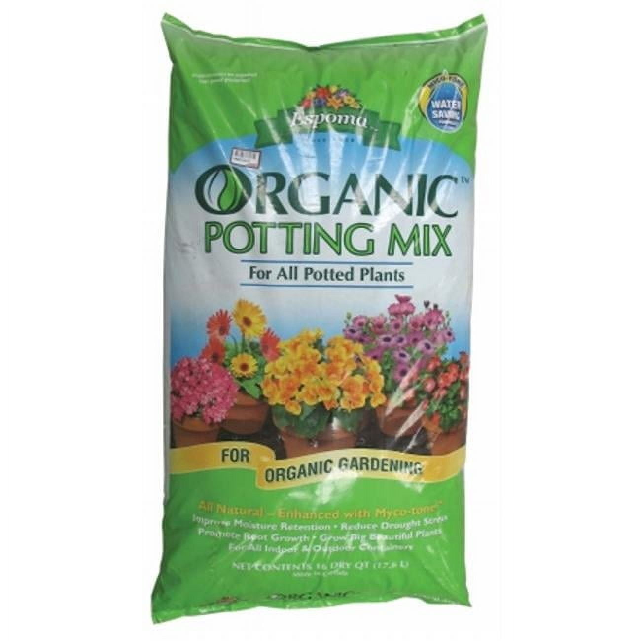 Espoma Company - Organic Potting Mix 16 Quart - AP16 - Walmart.com