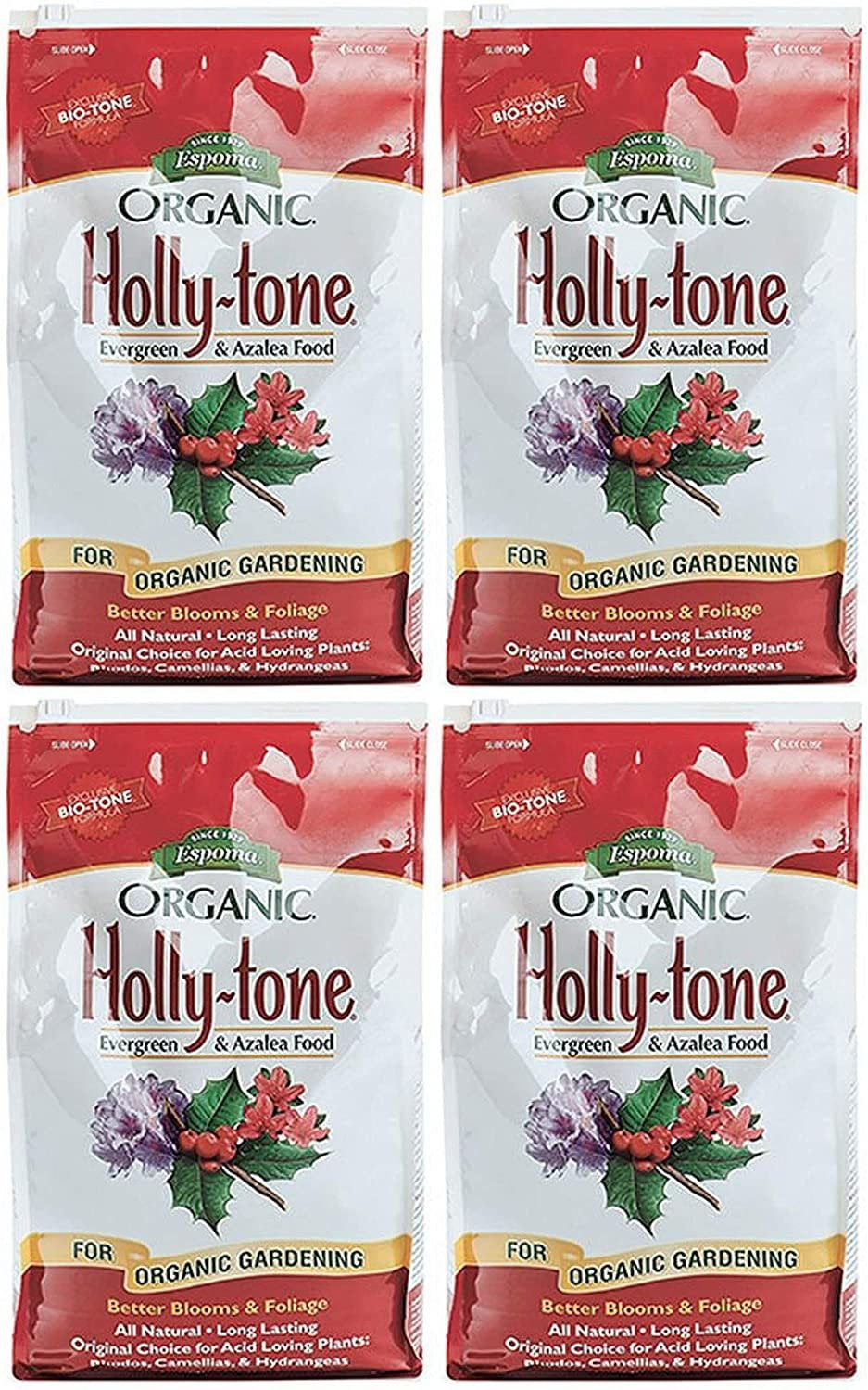 Espoma HT4 Holly-Tone 4-3-4, 4 Pounds Discontinued by, 4 Pack - Walmart.com