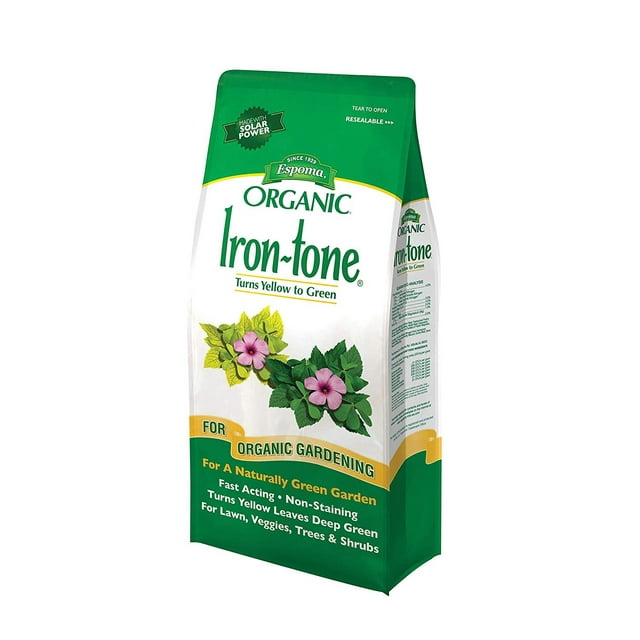 Espoma Iron-Tone Plant Food, Natural & Organic Fertilizer, Iron ...