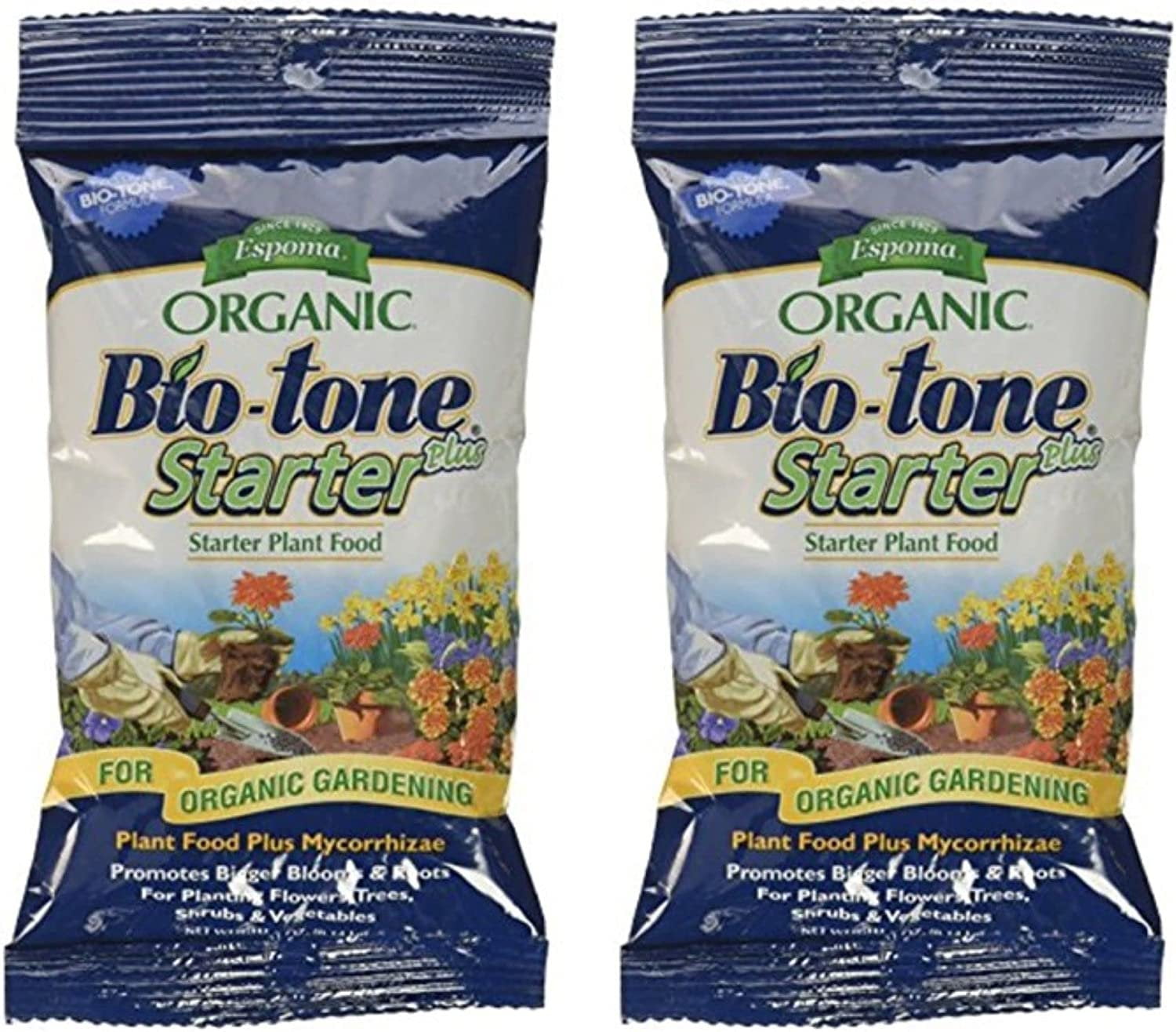 Espoma Organic Bio-Tone 4-3-3 Starter Plus 5oz Trial Size, Endo & Ecto ...