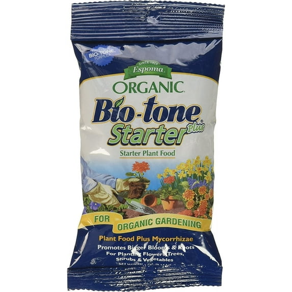 Espoma Organic Bio-Tone Starter Plus 4-3-3 Fertilizer, 5oz Trial Packet ...