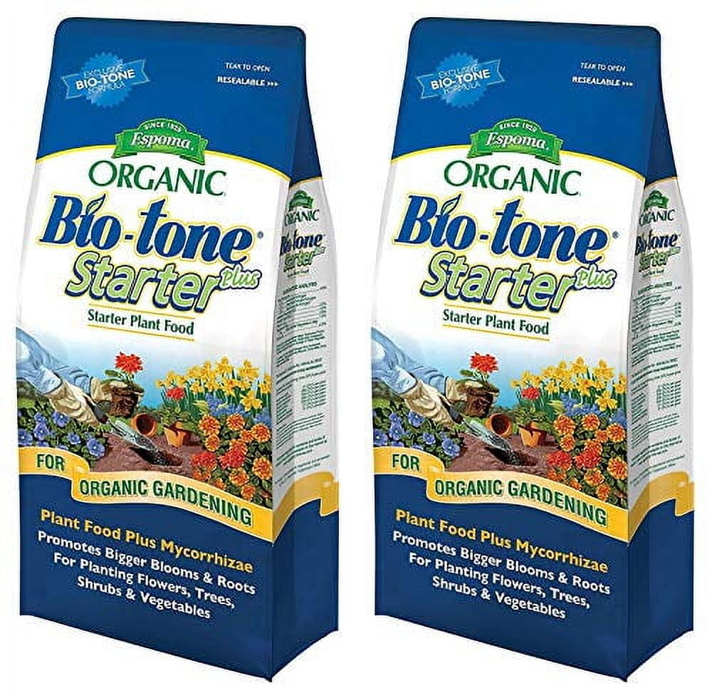 Espoma Organic Bio-Tone Starter Plus All Natural Plant Food - 4 lb Bag ...