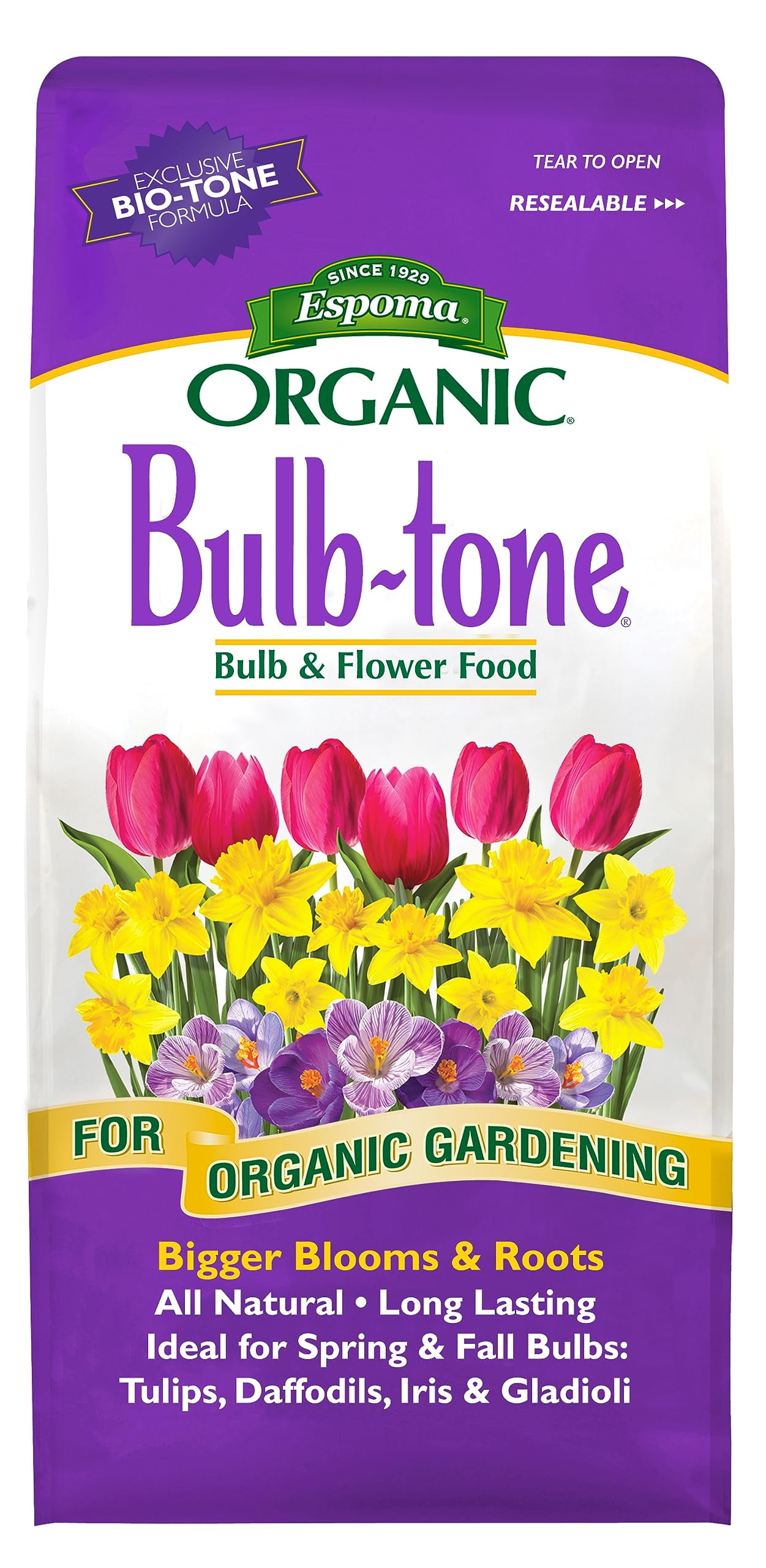 Espoma Organic Bulb-Tone 3-5-3 Natural & Organic Fertilizer and Plant ...