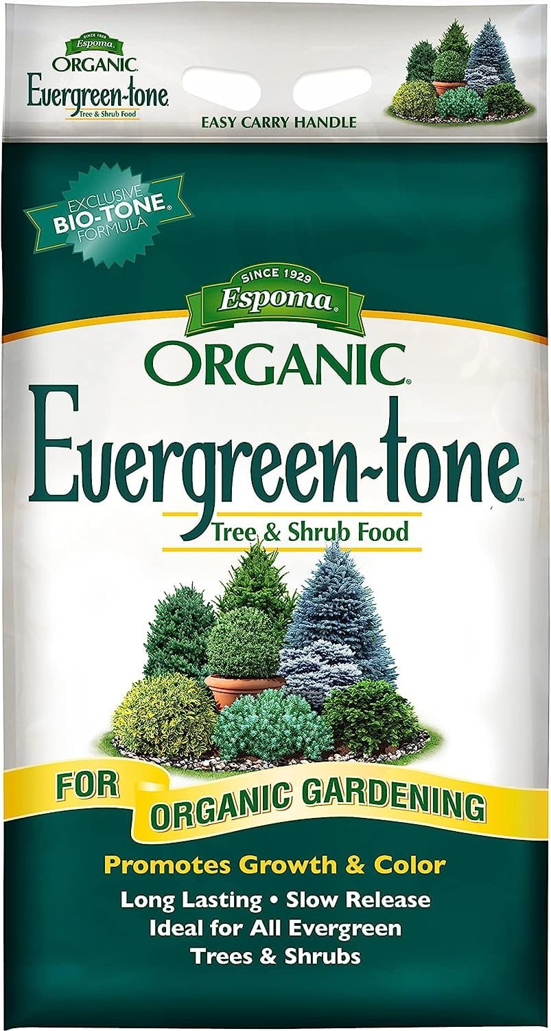 Espoma Organic Evergreen-Tone 4-3-4 Natural & Organic Fertilizer and ...