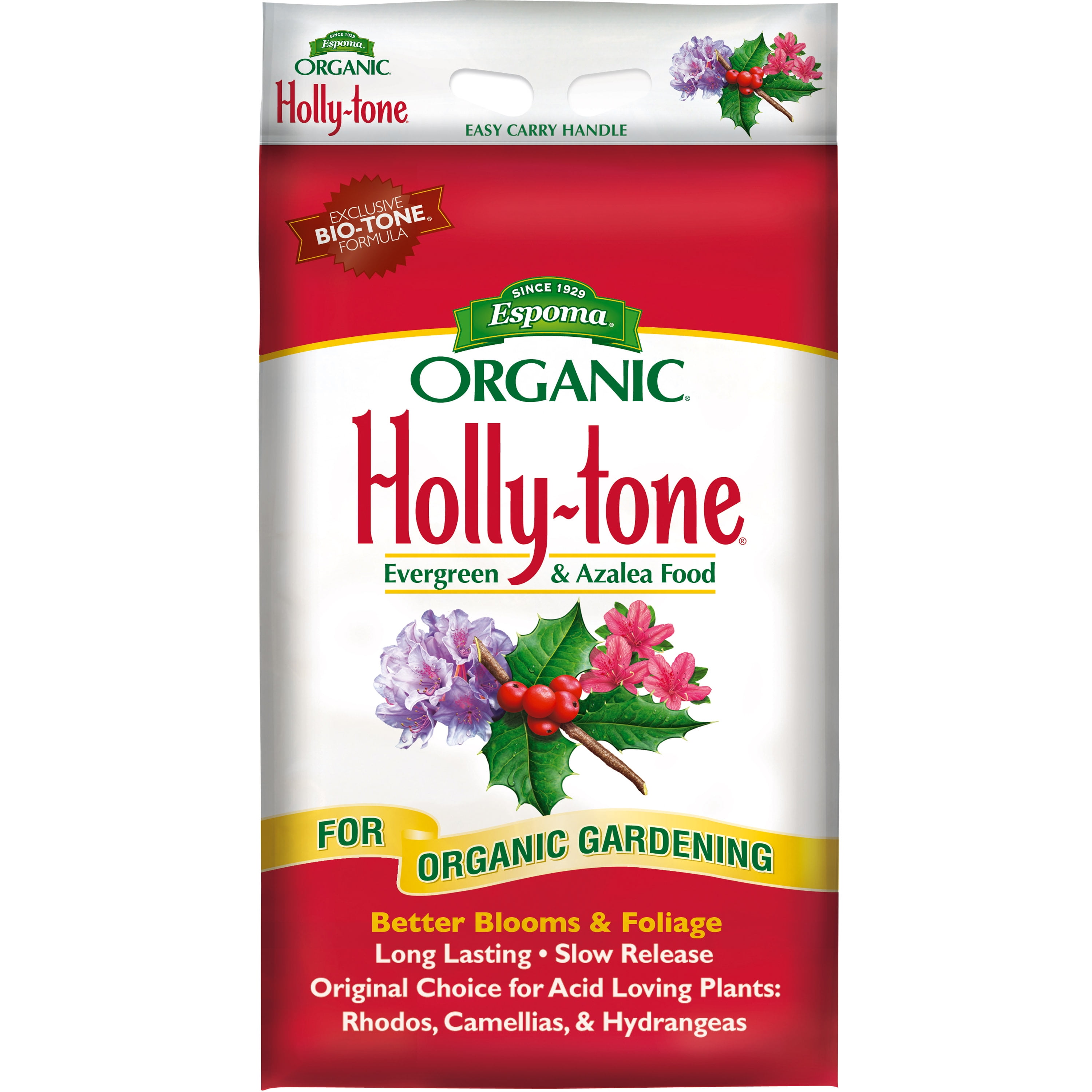 Espoma Organic Holly-tone for Evergreen & Azalea Plant Food, 4-3-4 ...