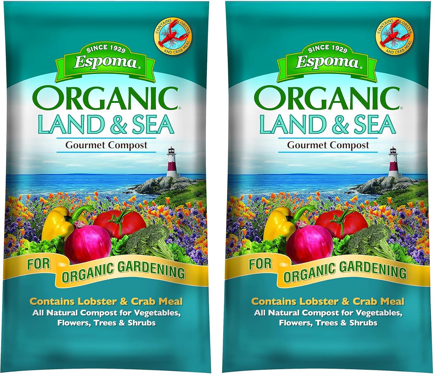 Espoma Organic Land and Sea Gourmet Compost with Lobster & Crab Meal ...