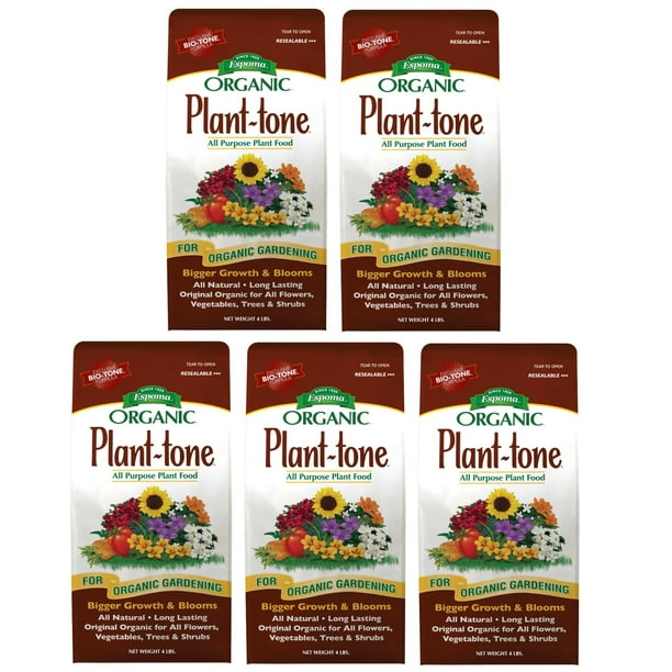 Espoma Organic Plant-tone 5-3-3 Natural & Organic All Purpose Plant ...