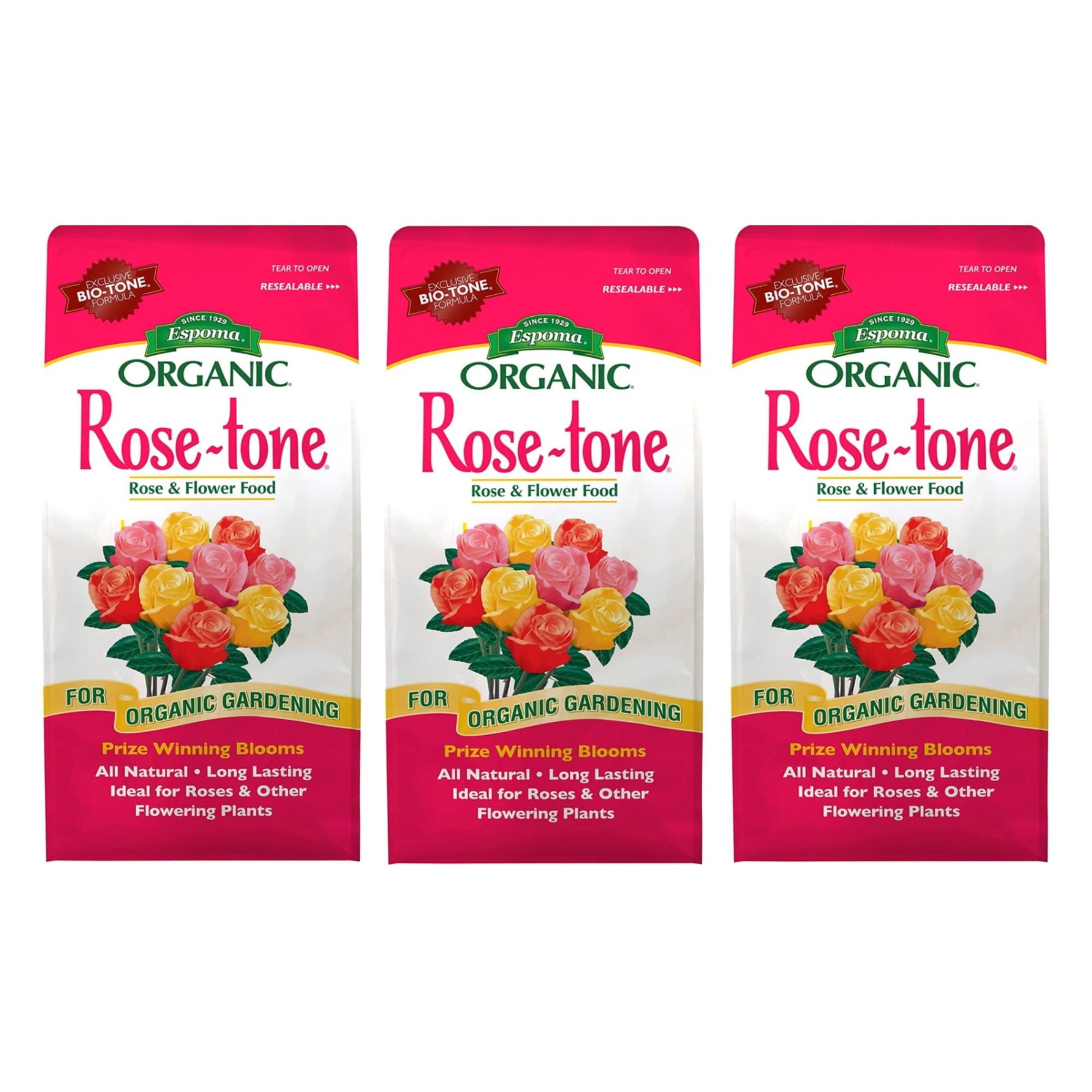 Espoma Organic Plant Fertilizer, Rose-tone Rose & Flower Food ...