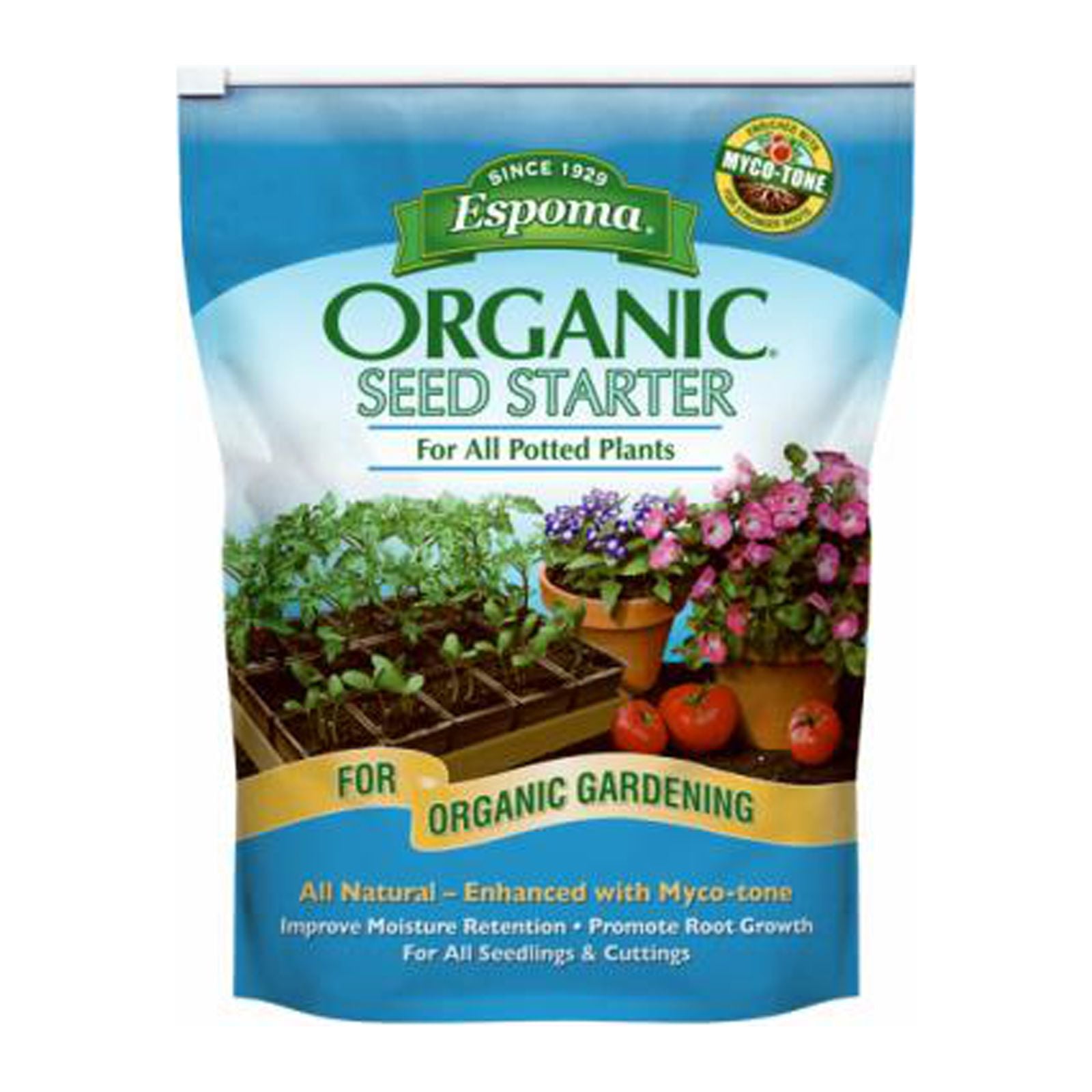 Espoma Organic SS8 Seed Starter Potting Mix, Organic, 8 Qts. - Quantity ...