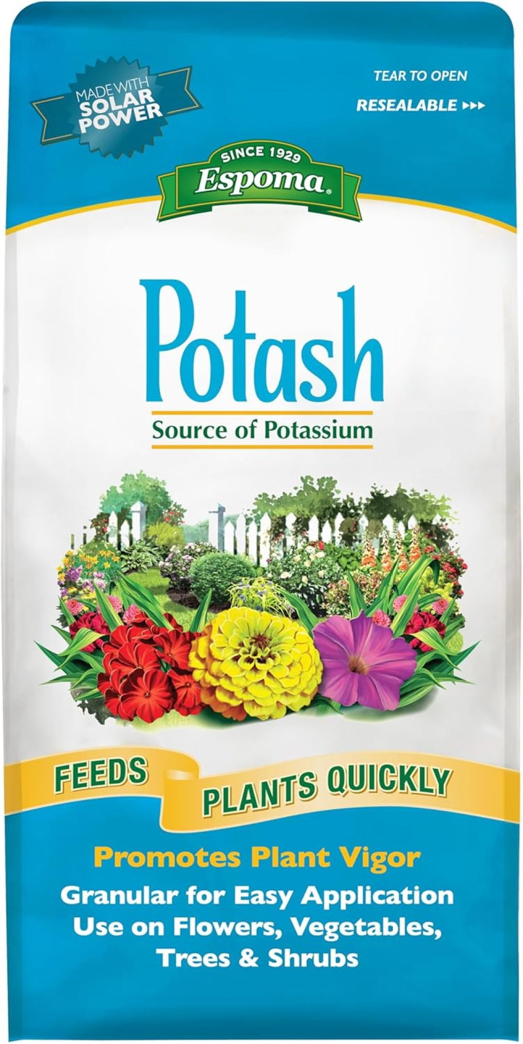 Espoma Potash 0-0-60 Potassium Fertilizer. Use for All Plants requiring ...