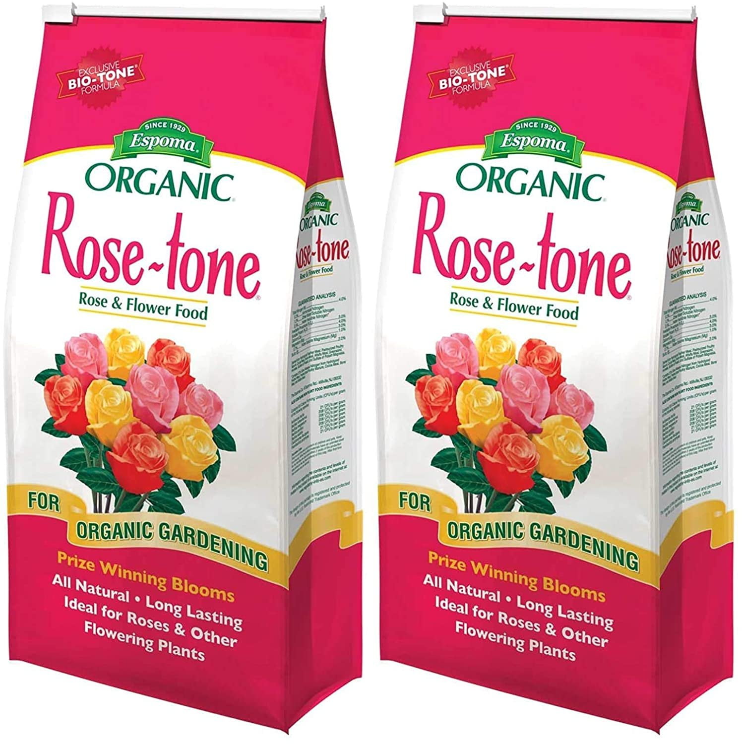 Espoma RT4 4-Pound Rose-Tone 4-3-2 Plant Food - 2 Pack - Walmart Business Supplies