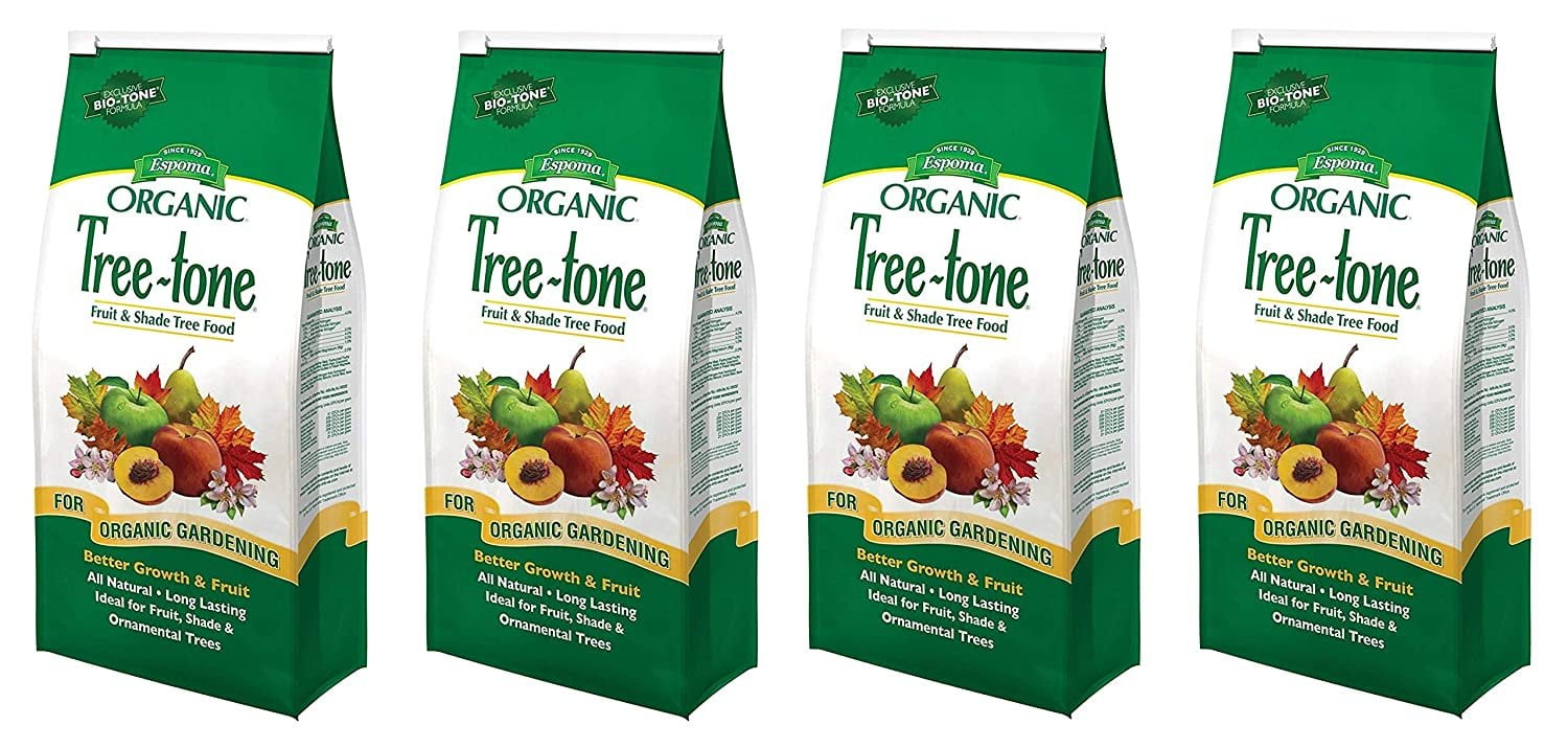 Espoma TR4 4-Pound Tree-Tone 6-3-2 Plant Food Fur k - Walmart.com