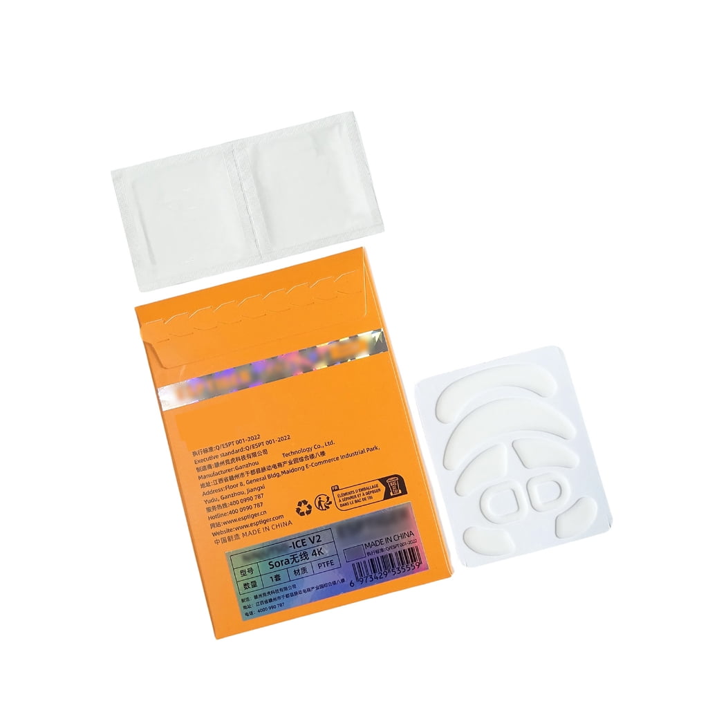 Esports ICE Mouse Feet Skates PTFE Foot Sticker Smooth Gliding For 4K ...