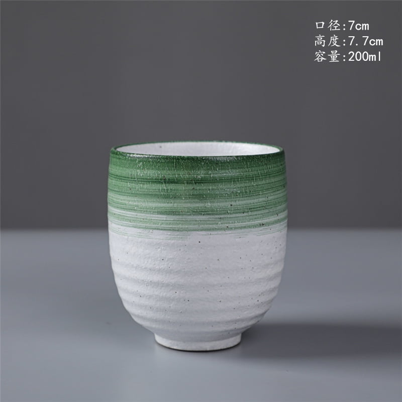 Espresso Coffee Cup, Rainbow Hand-Warming Ceramic Tea Cup, Single Cup ...