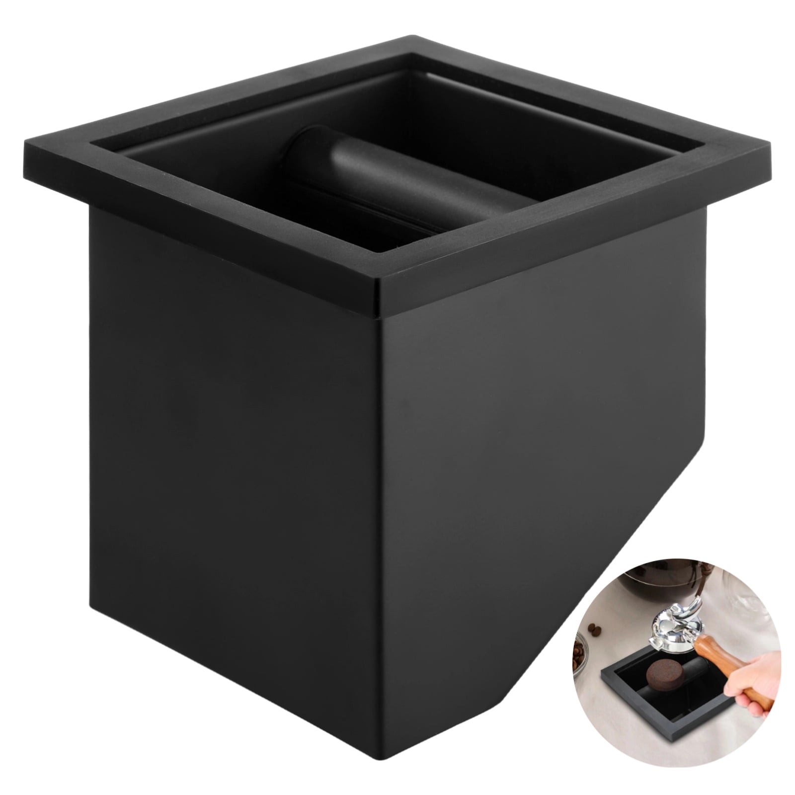 Espresso Coffee Ground Knock Box Chute, Desktop Knocking Residue Box ...