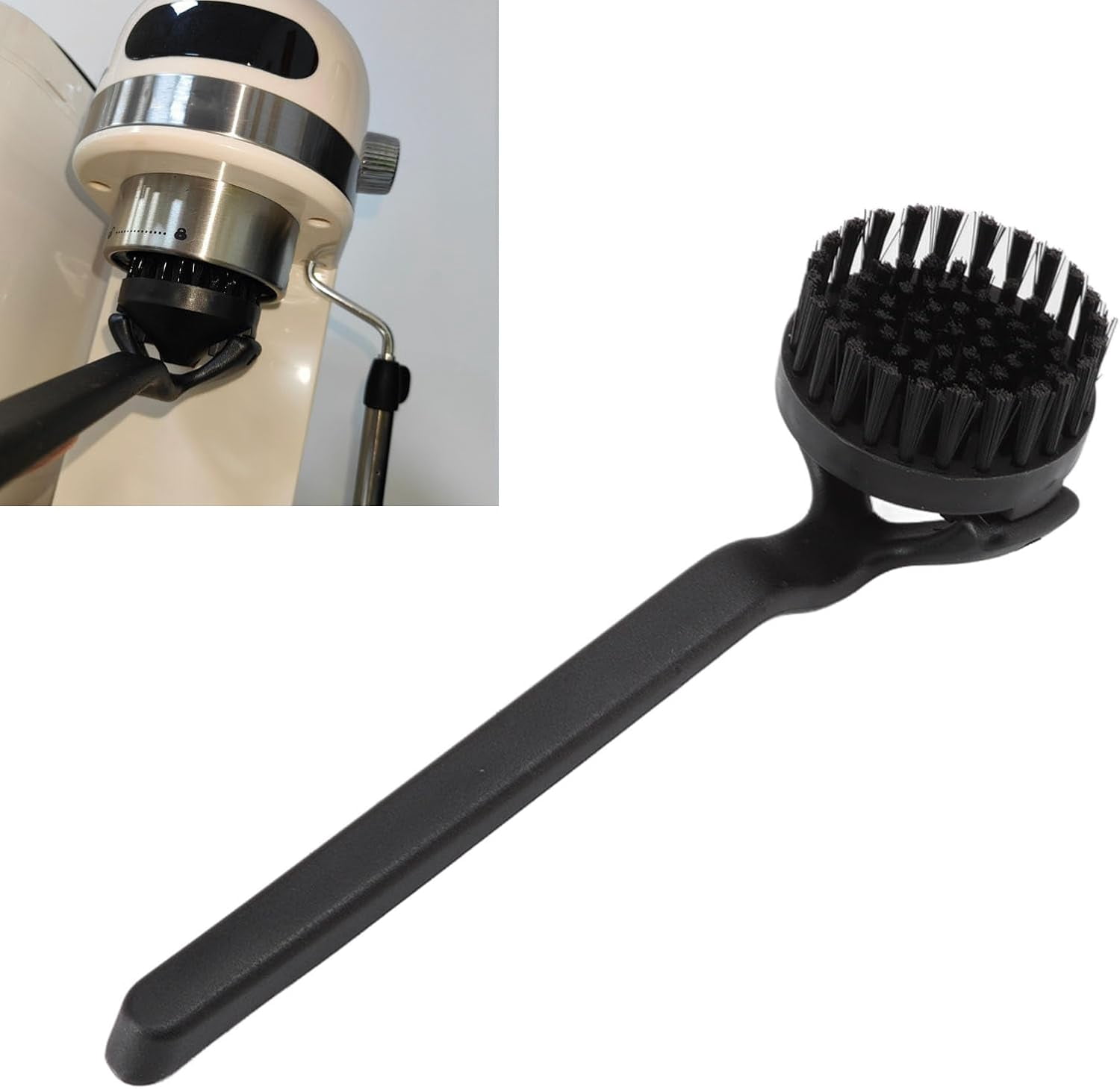 Espresso Coffee Machine Cleaning Brush, 360° Coffee Grinder Brush with ...