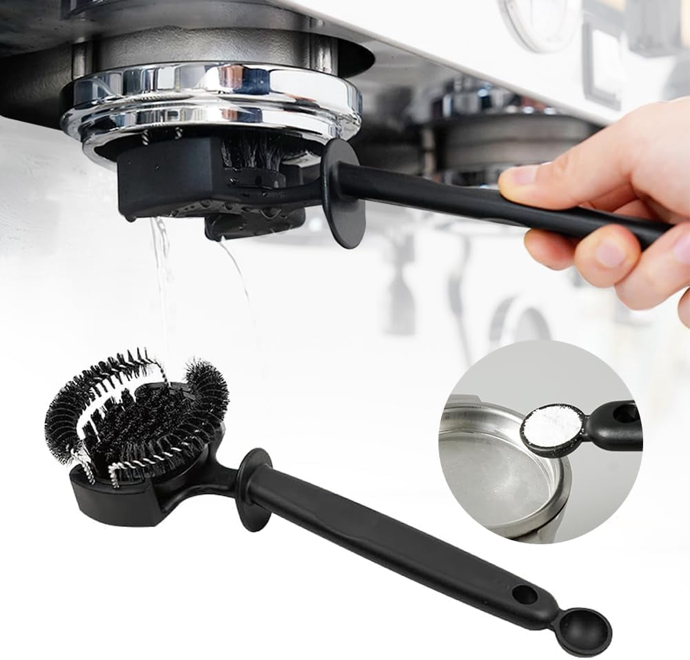 Espresso Coffee Machine Cleaning Brush Espresso Group Head Cleaning ...