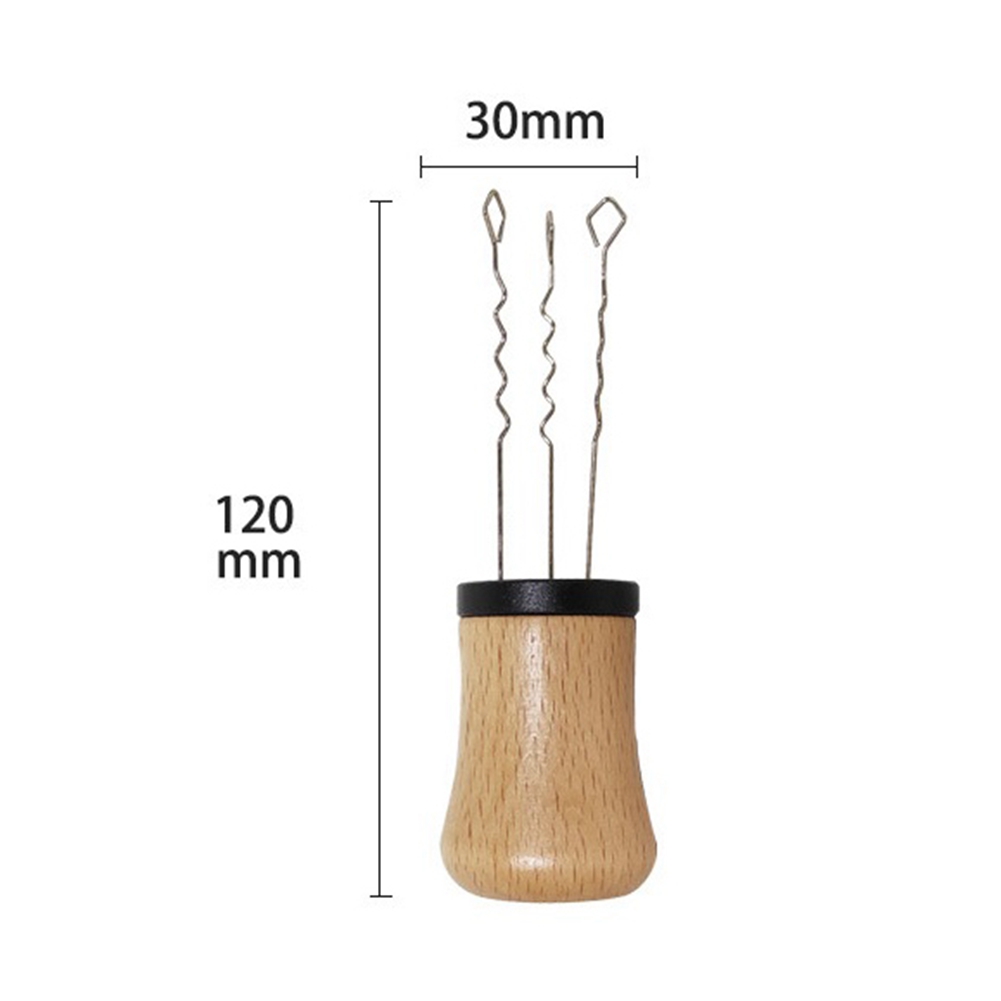 Espresso Coffee Stirrer, Nature Wood Handle with Stand A - Walmart.com