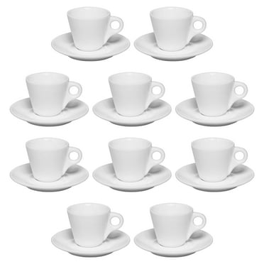 Curved Java Coffee Mug Set - 10 Pack - 12 Oz. - Stoneware Restaurant ...