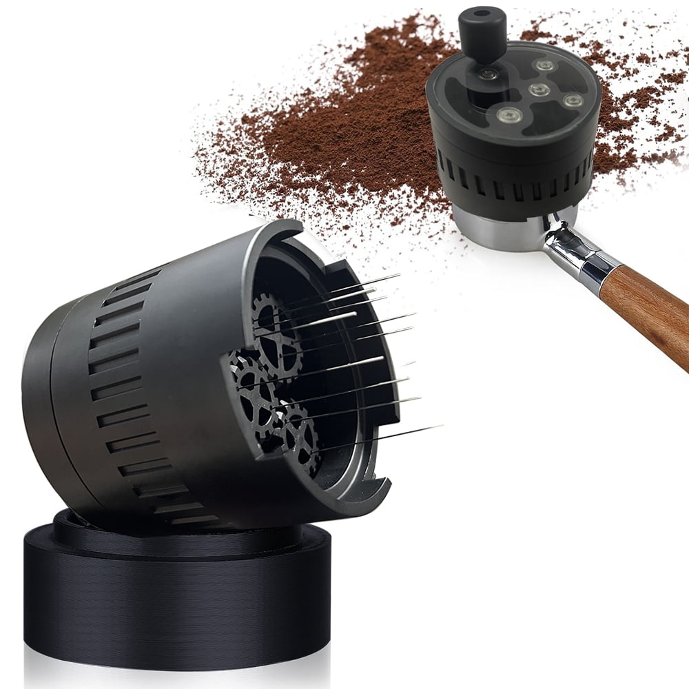 Espresso Distribution Tool Geared Spinning WDT Tool Optimized Design ...