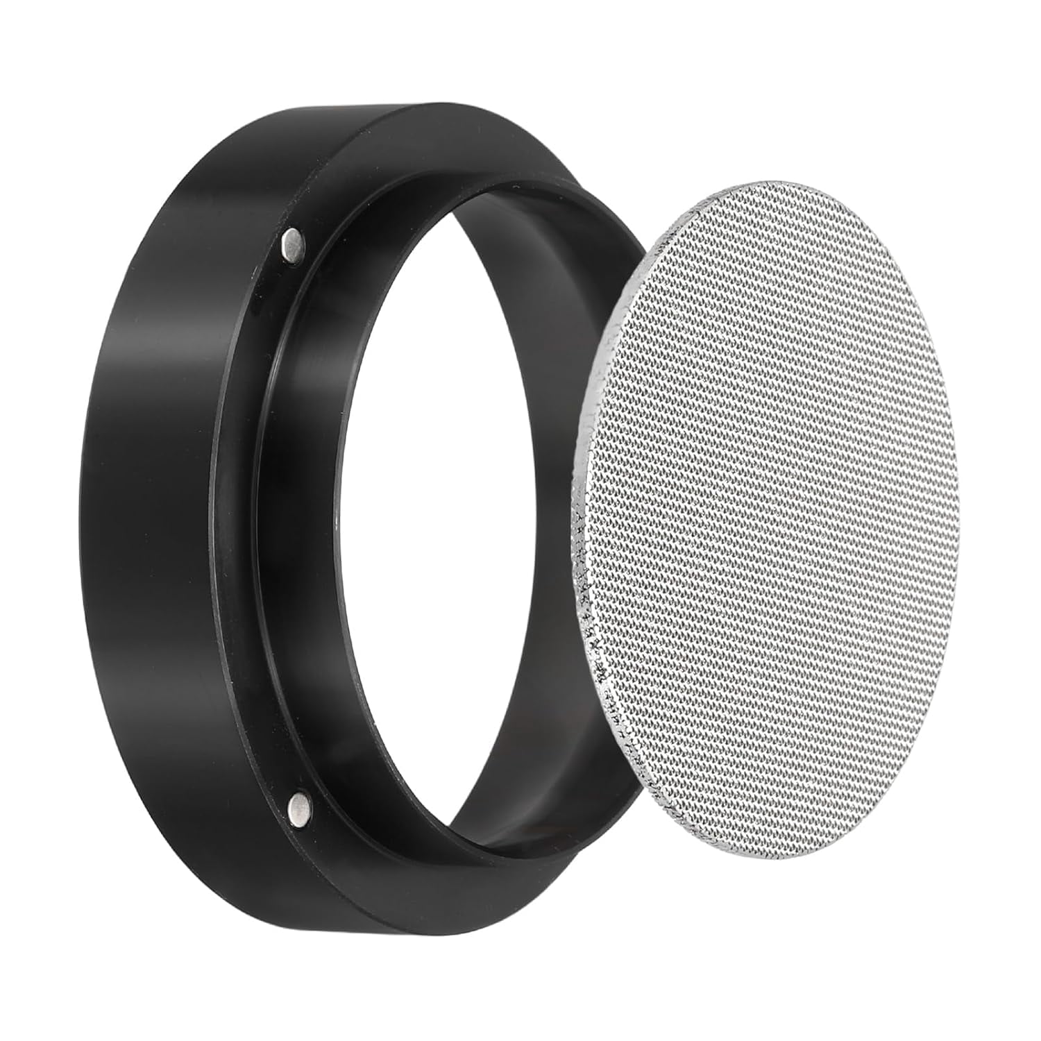 Espresso Dosing Funnel & Puck Screen Kit, Mess-Free Coffee Powder ...