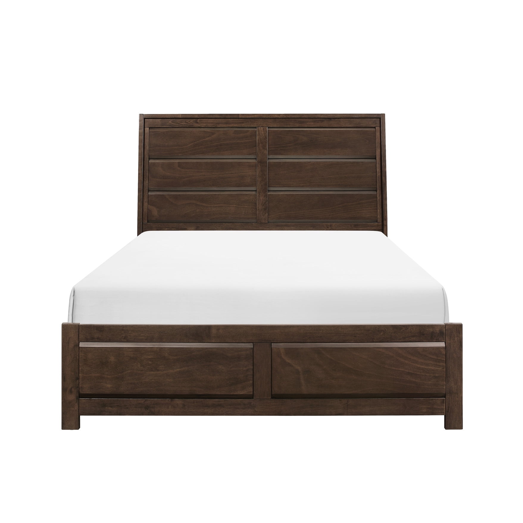 Espresso Finish Bed/In Bedroom Interior/Functional King Bed Frame ...