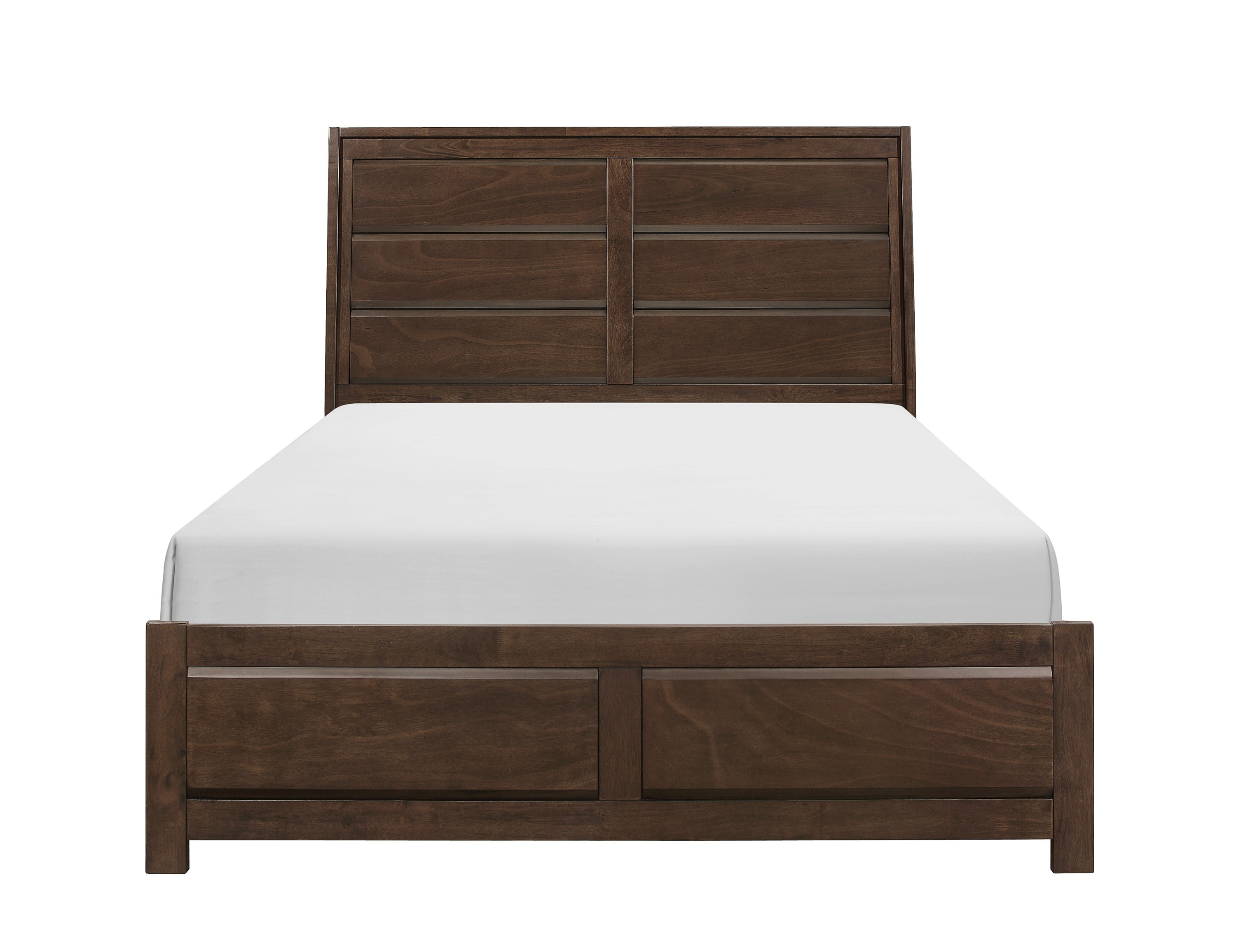 Espresso Finish Contemporary Design Queen Bed Wooden Bedroom Furniture ...