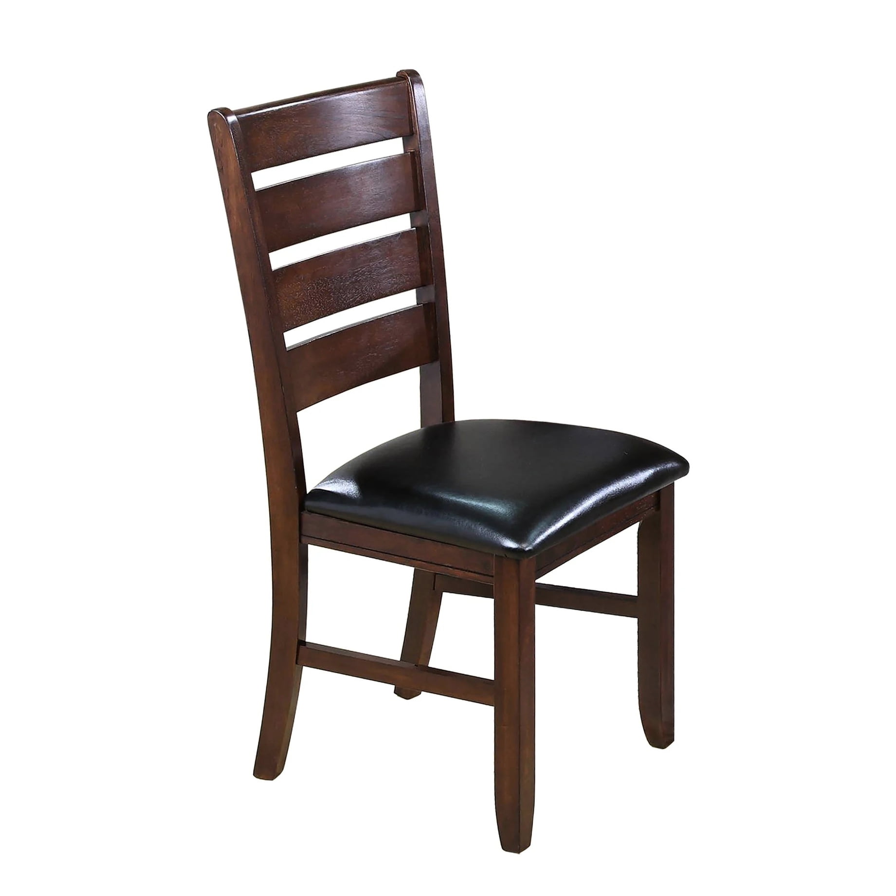 Espresso Finish Side Chairs Set | Add Style to Dining Spaces | Solid ...