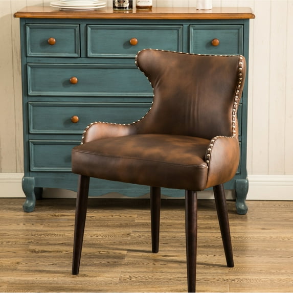 Espresso - Finished Wood Legs - Tufted Button Chair - Conference Room ...